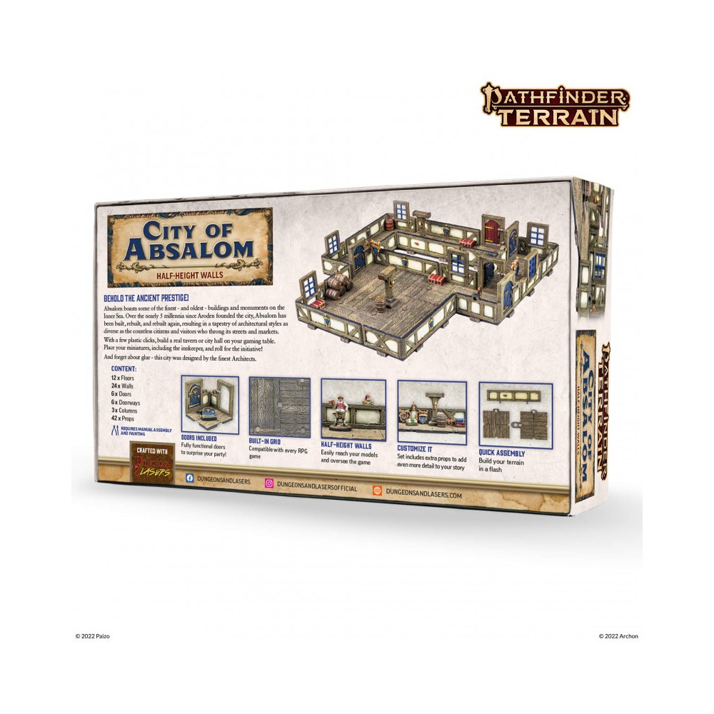 PATHFINDER TERRAIN: CITY OF ABSALOM